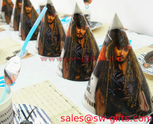 Pirates of the Caribbean Kids Birthday Party Decoration Set Party Supplies Baby Birthday Party Pack event party supplies supplier