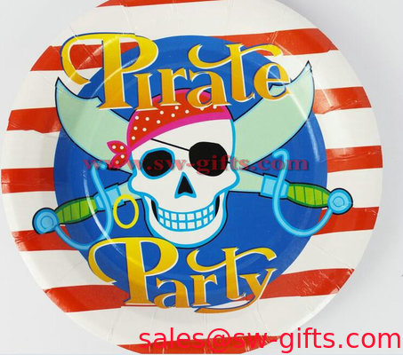 Kids Birthday Party Decoration Set Pirate Theme Party Supplies Baby Birthday Party Pack supplier