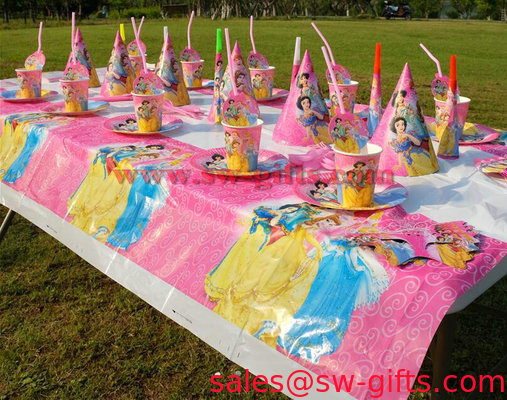 Princess Snow white Cinderella Kids Birthday Party Decoration Set Party Supplies Baby Birthday Pack event party supplies supplier