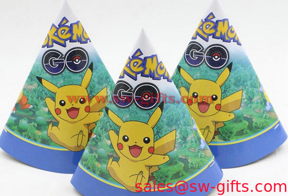 Family party pokemon go pikachu theme for boy's happy birthday party set supplies decoration baby shower favor supplier