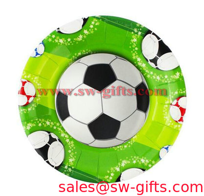 2019 Kids Boys Birthday Party Decoration carton Set Football Theme Party Supplies Baby Birthday Party celebration supplier