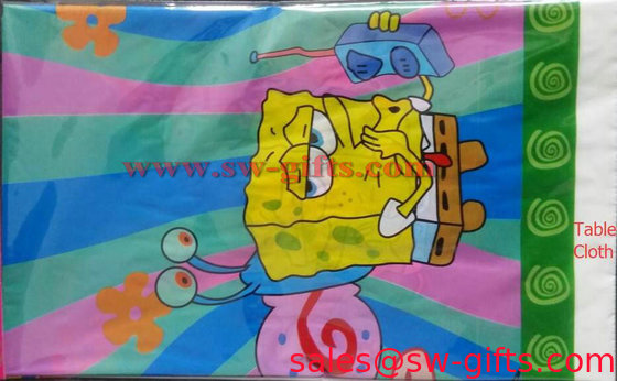 SpongeBob theme party set kids birthday party suppliers child Decoration evening party set celebration decoration supplier