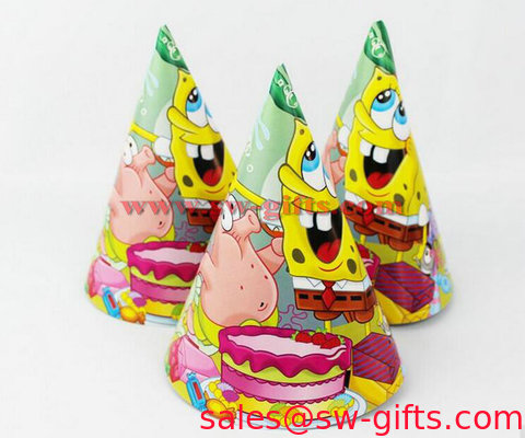 SpongeBob theme party set kids birthday party suppliers child Decoration evening party set celebration decoration supplier