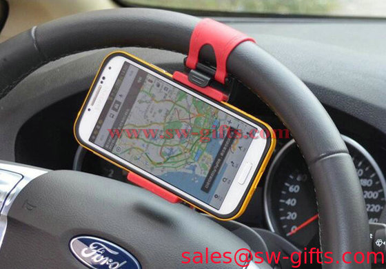 2017 Car Steering Wheel Mount Holder Rubber Band For iPhone For iPod MP4 GPS Mobile Phone Holders Car-styling supplier