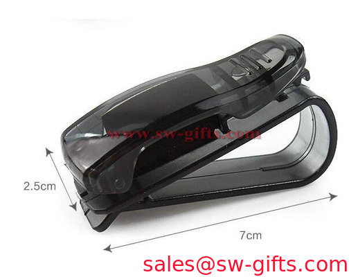 Car Sun Visor Glasses Sunglasses Ticket Receipt Card Clip Storage Holder Storage Shelf Car Organizer Accessories Platic supplier