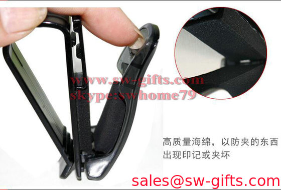 Car Sun Visor Glasses Sunglasses Ticket Receipt Card Clip Storage Holder Storage Shelf Car Organizer Accessories Platic supplier