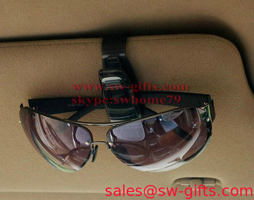 Car Sun Visor Glasses Sunglasses Ticket Receipt Card Clip Storage Holder Storage Shelf Car Organizer Accessories Platic supplier