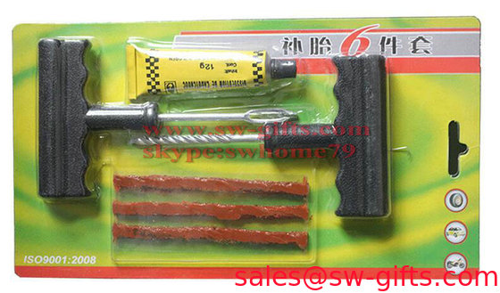 2017 New Car Tire Repair Tool Kit For Tubeless Emergency Tyre Fast Puncture Plug Repair Block Air Leaking For Car Truck supplier