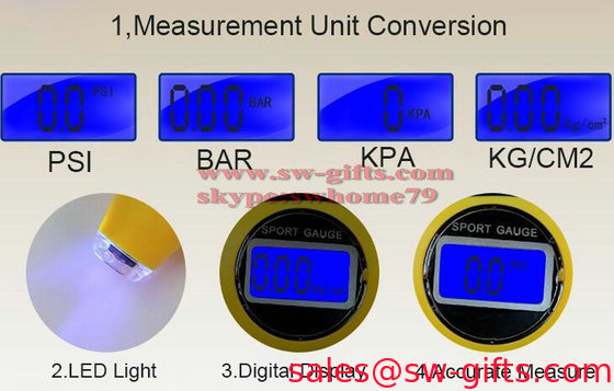 Diagnostic Tools tire pressure gauge Meter Manometer Barometers Tester Digital LCD Tyre Air For Auto Car Motorcycle Whee supplier
