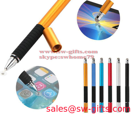 2 in 1 Multifunction Fine Point Round Thin Tip Touch Screen Pen Capacitive Stylus Pen For Smart Phone Tablet For iPad supplier