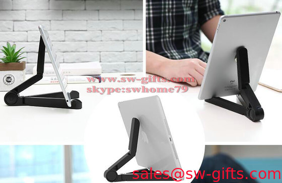 Flexible Tablets Phone Stand Case for iPad 2 3 4 Air 2 Mini for iPhone 4 5s 6 6S Plus For Galaxy S5 S6 Edge 360 Folded supplier