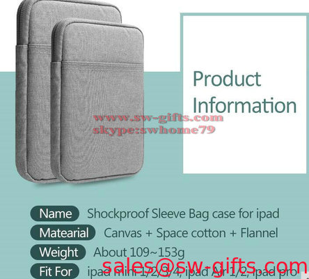 Shockproof Tablet Sleeve Pouch Case 2017 new for iPad mini 2 3 4 iPad Air 1/2 Pro 9.7 inch Cover thick AKR supplier