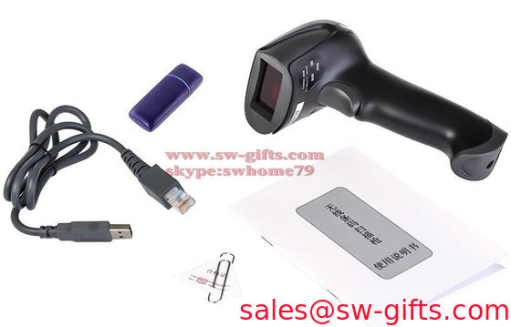 Wireless Laser Barcode Scanner Long Range Cordless Bar Code Reader for POS and Inventory supplier