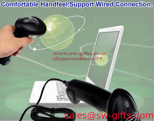 Wireless Laser Barcode Scanner Long Range Cordless Bar Code Reader for POS and Inventory supplier