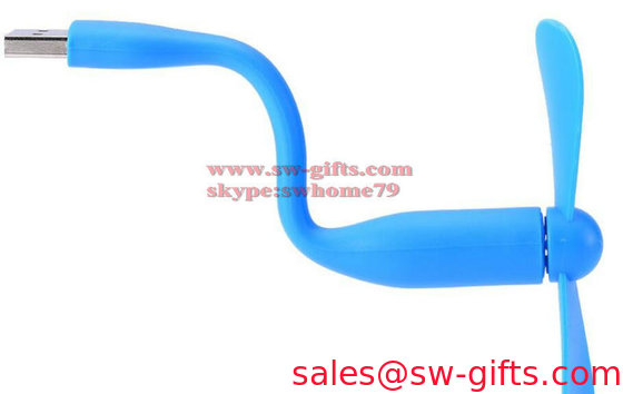 For Laptop Desktop Computer Portable Flexible Fan Colorful USB Mini Cooling Fan Cooler supplier