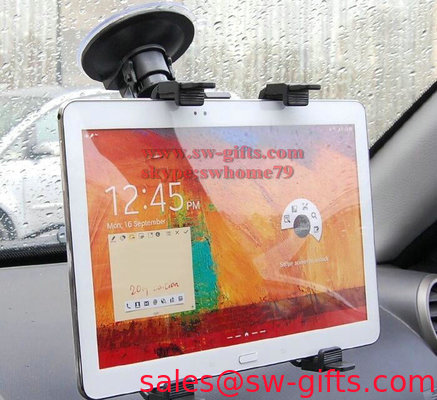 Hot Sale 7-10 inch Tablet PC Universal Car Windshield Suction Mount Holder Stand For iPad Rotary,Cleanable base disc supplier