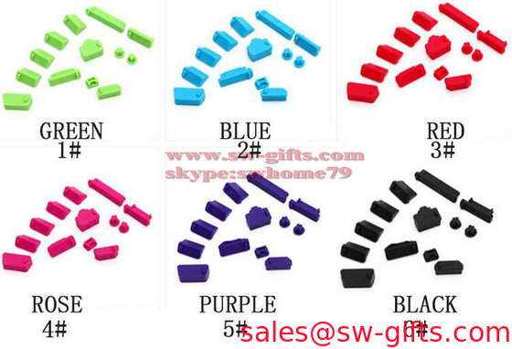 Colorful Silicone Laptop Anti Dust Plug Cover Stopper Universal Laptop dustproof usb dust plug Computer Accessories supplier