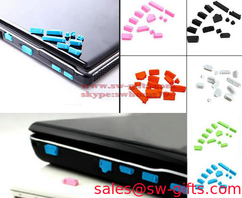 Colorful Silicone Laptop Anti Dust Plug Cover Stopper Universal Laptop dustproof usb dust plug Computer Accessories supplier