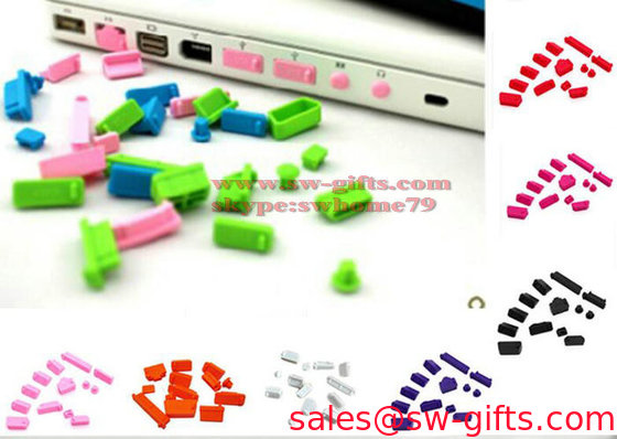 Colorful Silicone Laptop Anti Dust Plug Cover Stopper Universal Laptop dustproof usb dust plug Computer Accessories supplier