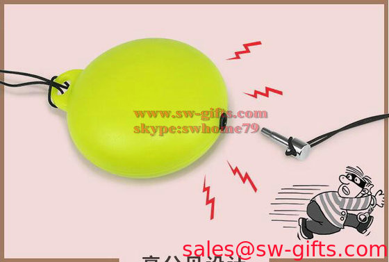 Emergency Siren Alarms Round Electronic Personal Safety Loud Panic Security Keychain Alarm Anti-Rape Anti-Attack Sensors supplier
