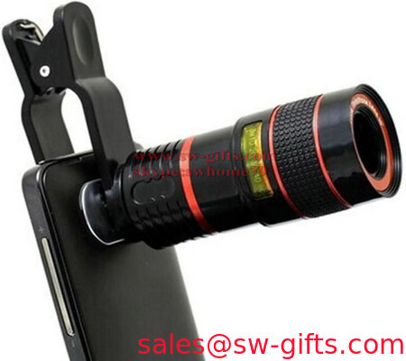 Universal 8X 12XOptical Zoom Telescope Camera Lens Clip Mobile Phone Telescope For iPhone6 for Samsung for HTC supplier