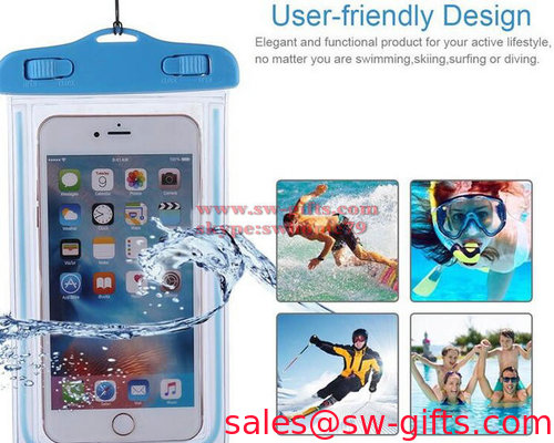 Waterproof soft clear PVC phone pouch bags case for samsung galaxy s8 J5 J7 J3 A3 A5 A7 2017 for iphone X 8 5s sport bag supplier