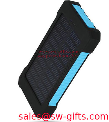 TOP Solar Power Bank Dual USB Travel Power Bank 20000mAh External Battery Portable Charger Bateria Externa Pack supplier