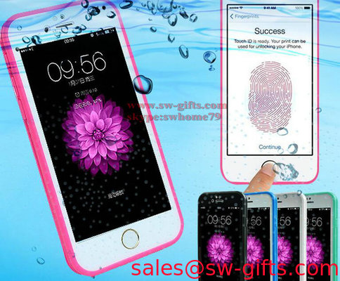 Luxury 360 Degree Soft Silicone Waterproof Cases for iPhone 6 Case 5 5s 6 7 Plus Cover for iPhone 7 Case TPU Front Back supplier