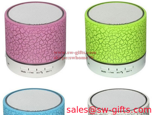 Column LED Mini Wireless Bluetooth Speaker TF USB FM Portable Music Loudspeakers Hand-free call For iPhone 6 Phone PC supplier