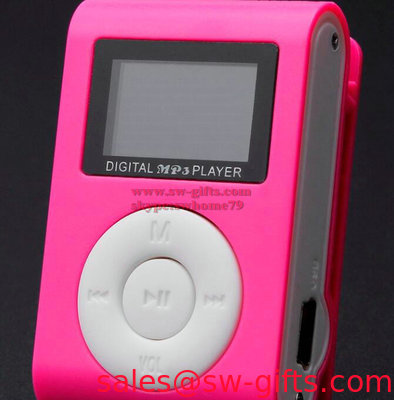 2019 MP3 Player USB Clip Mini LCD Screen Support 32GB Micro SD TF Card supplier