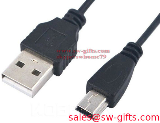 NEW Mini USB 2.0 A Male to Mini 5 Pin B Charge Data Cable Adapter For MP3 Mp4 Player Digital Camera phone supplier
