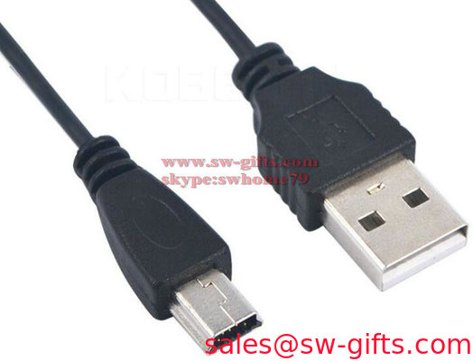 NEW Mini USB 2.0 A Male to Mini 5 Pin B Charge Data Cable Adapter For MP3 Mp4 Player Digital Camera phone supplier