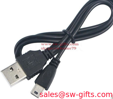 NEW Mini USB 2.0 A Male to Mini 5 Pin B Charge Data Cable Adapter For MP3 Mp4 Player Digital Camera phone supplier