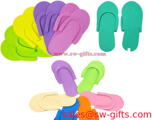 Disposable Foam Slippers High Quality Foam Pedicure Slippper for Salon Spa Pedicure Flip Flop Tools supplier