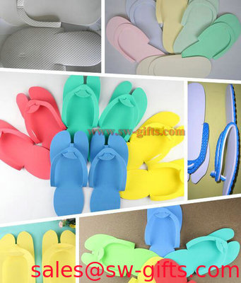 Disposable Foam Slippers High Quality Foam Pedicure Slippper for Salon Spa Pedicure Flip Flop Tools supplier