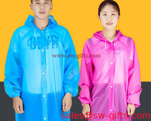 Transparent Raincoat Women Men Portable Outdoor Travel Rainwear Waterproof Disposable Camping Hooded Ponchos Plastic supplier