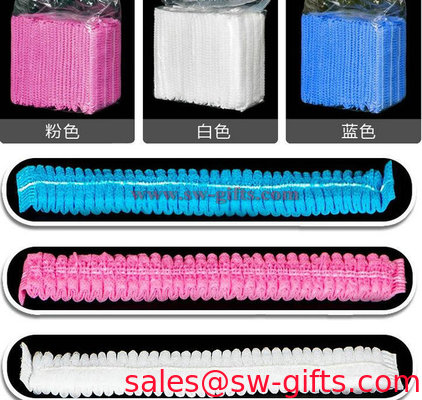 Disposable Hat Hotel One-Off Elastic Shower Bathing Cap Clear Hair Salon Waterproof Show Hats Bathroom Accessories supplier