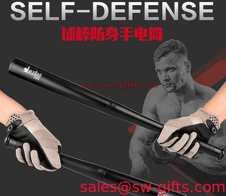 Baseball Bat LED Flashlight 2000Lumens Super Bright Baton Torch for Emergency and Self Defense supplier