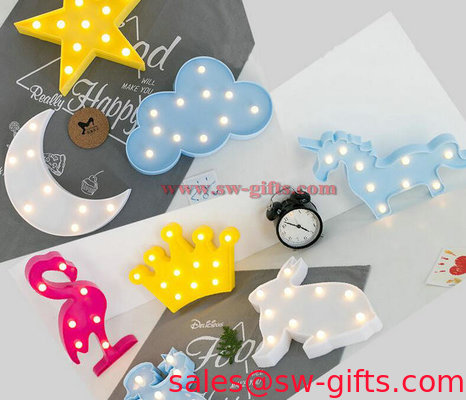 Flamingo Led Night Light Cartoon Unicorn Head Pineapple Lantern Christmas Wedding Decoration Tropical Party supplies supplier