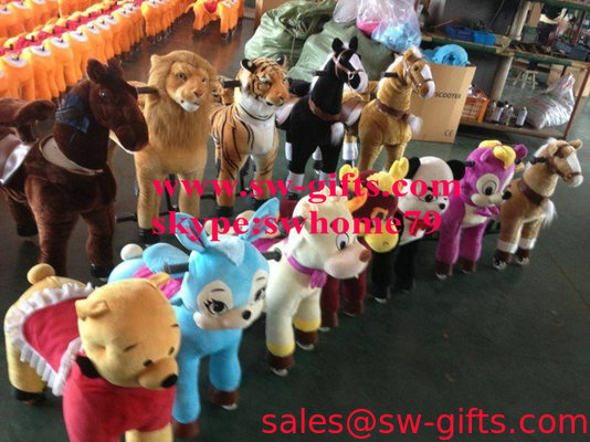 Human Power Plush Walking Animal Toy for Kids and Adults for event rental supplier