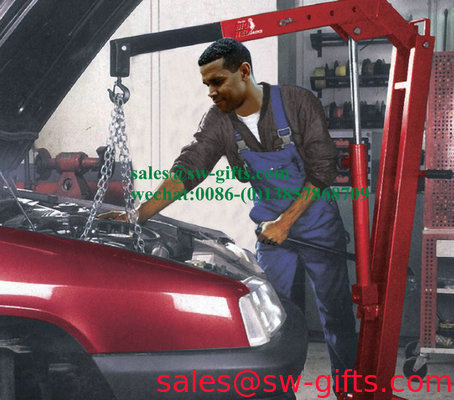Folding Manual Hydraulic Cherry Picker Engine Crane Shop Press Hoist Lift 0.5T-3T supplier