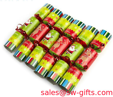 Wholesale Products Party Popper Bon Bons Decorated Christmas Cracker With Small Gifts supplier