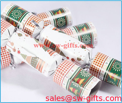 Wholesale Products Party Popper Bon Bons Decorated Christmas Cracker With Small Gifts supplier
