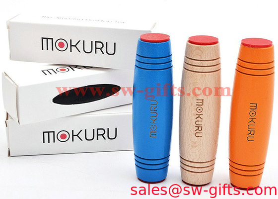 Wood sticks Mokuru Fidget Rollver High Quality Wood Spinner Anti-stress Mokuru Fidget Rollver Novelty Decompression Toy supplier