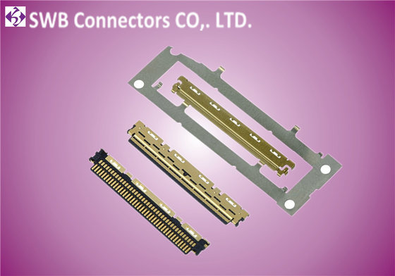 Electronic Tablet PC LVDS Connectors 0.5mm Crimp Style , Male Lvds 40 Pin Connector