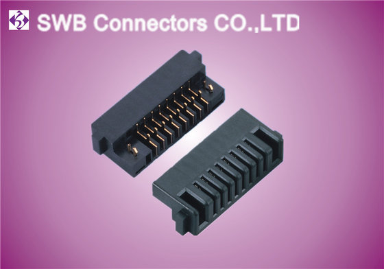 Female Gold-Plated PCB Battery Connectors 3 pin 2.5 mm Crimp Style