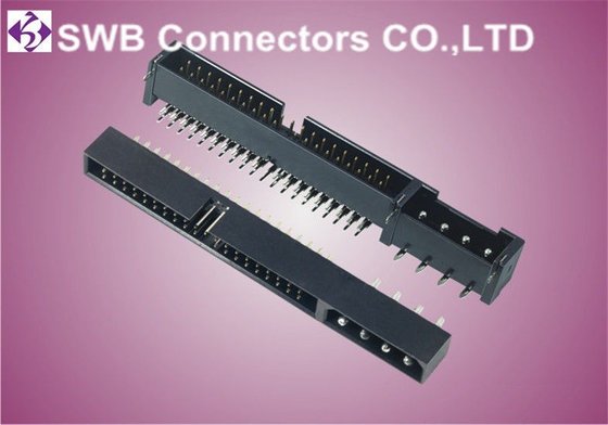 Double Row 2.54mm Connector Wire To Board Tin Plated Contact Plating