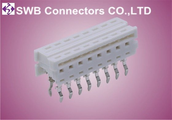 Double Row Male IDC PCB Board In Picoflex 1.27 Mm Pitch Idc Connector 24 Pin / 12 Pin