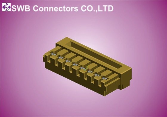 Wafer IDC Male Connector Wire to Board , 0.6mm Crimp Style Connector 4 pin - 12 pin