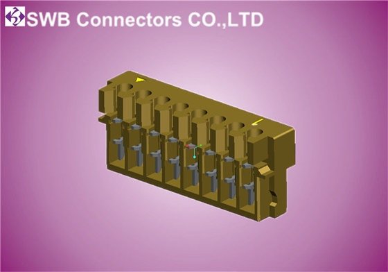 Wafer IDC Male Connector Wire to Board , 0.6mm Crimp Style Connector 4 pin - 12 pin